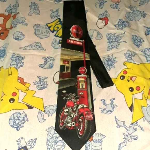 Coca Cola | Accessories | 9s Cocacola Motorcycle Vintage Suit Tie Coke ...